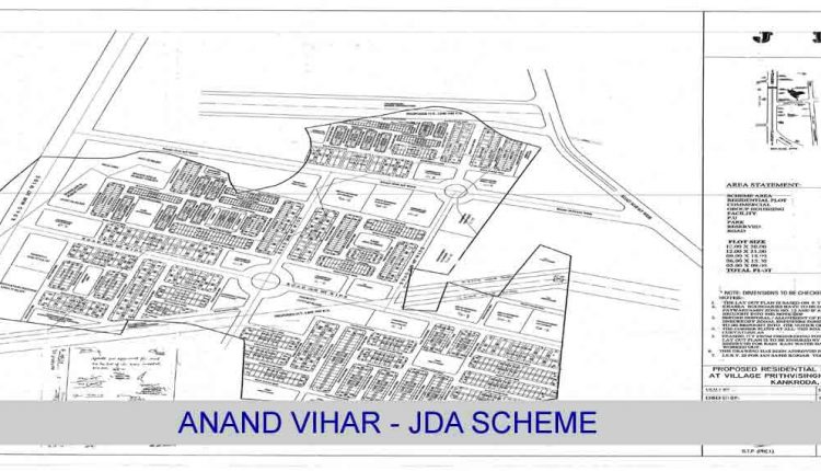 Anand Vihar JDA Scheme Jaipur Jda Plots for Sale Kankroda Ajmer Road